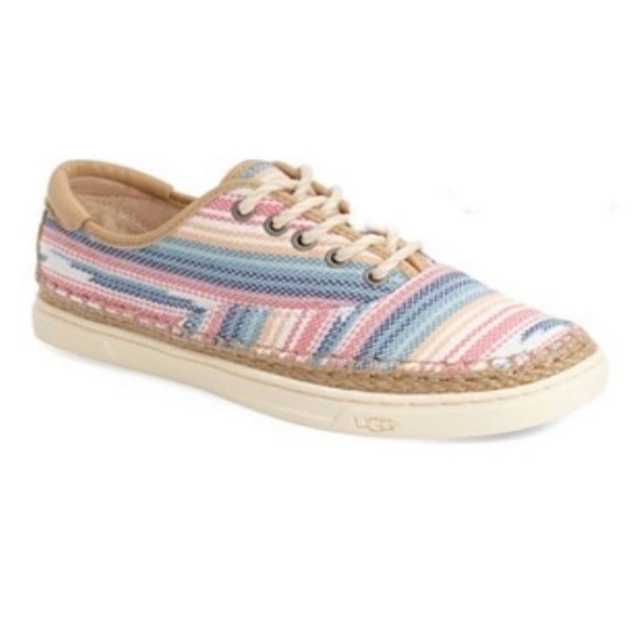 UGG | Shoes | Ugg Eyan Ii Serape Lace Up Jute Sneaker 8 | Poshmark